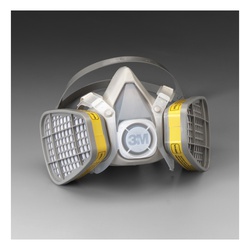 3M™ 051138-21567 5103 5000 Disposable Half Facepiece Respirator ...
