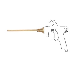 Binks® 52-1104 SC Style Spray Gun Extension, 63 in L, For Use With 2100 ...