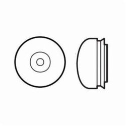 Edwards Signaling™ 340-4N5 Vibrating Bell, 120 VAC, 0.062 A, 98/88 dB ...