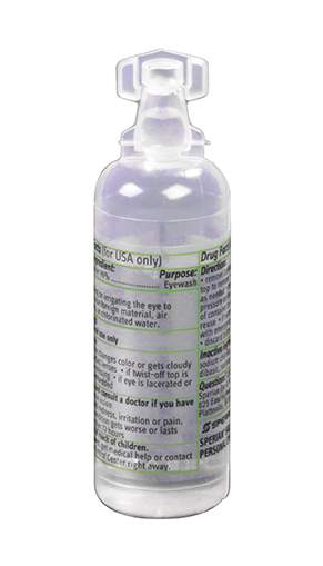 Eyesaline Emergency Eye Wash Solution Single Use Ampule, 45% OFF