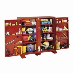CRESCENT JOBOX® 1-694990 2-Door Heavy Duty Jobsite Storage Cabinet, 60 ...