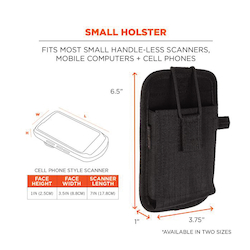 Squids® 19191 5542 Industrial Grade Barcode Scanner Holster With Belt ...